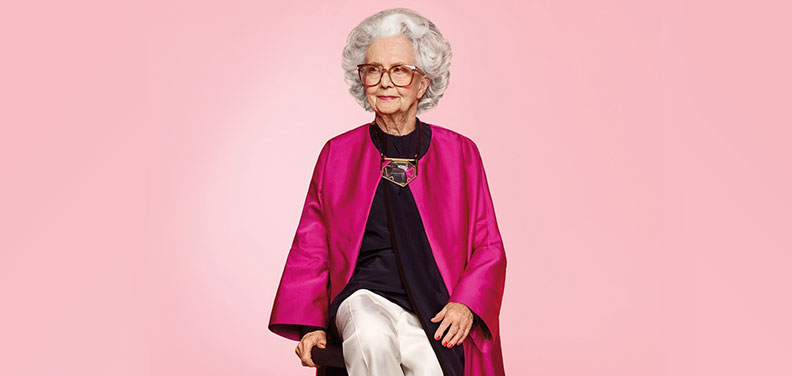 Marjorie Bo Gilbert Mit 100 In Der Vogue